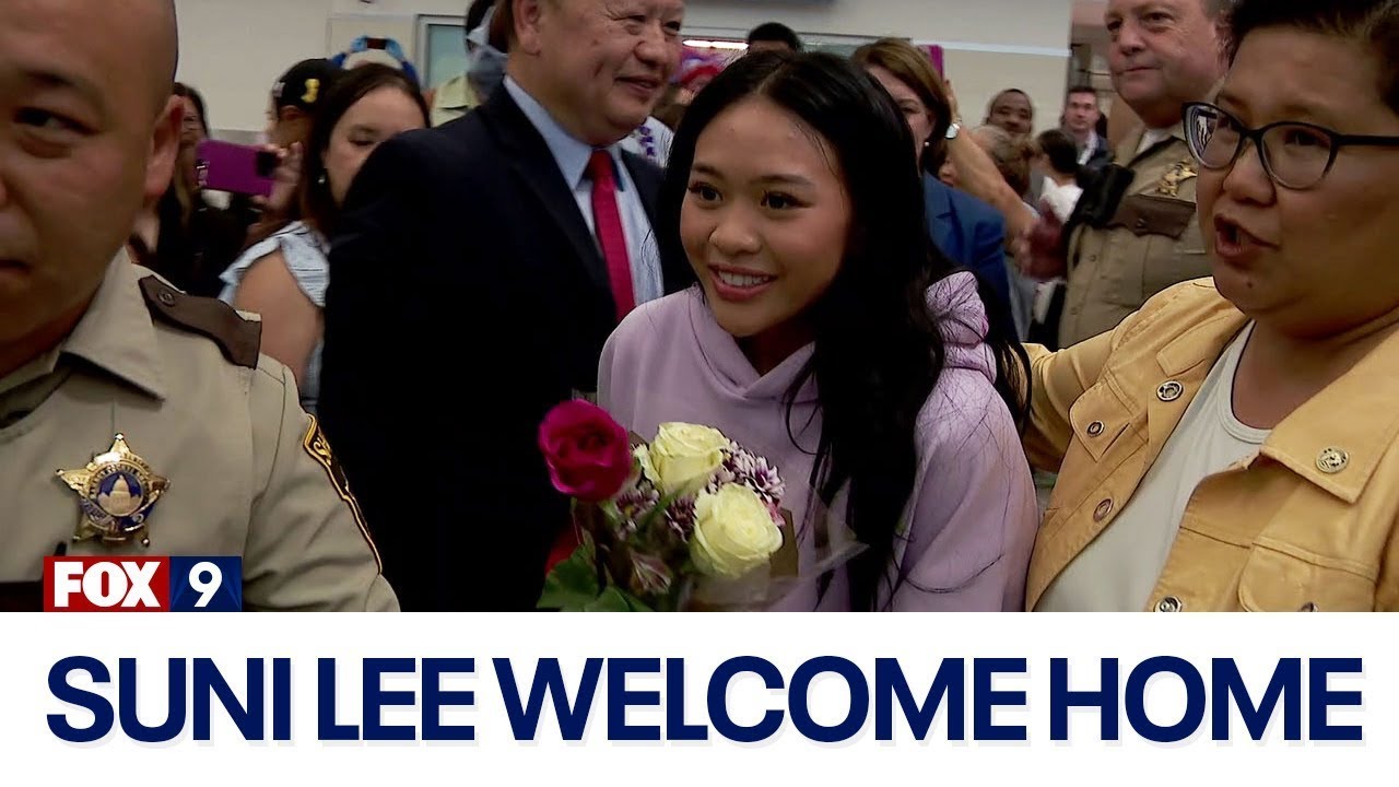 Olympic Legend Suni Lee welcomed home in Minnesota - YouTube