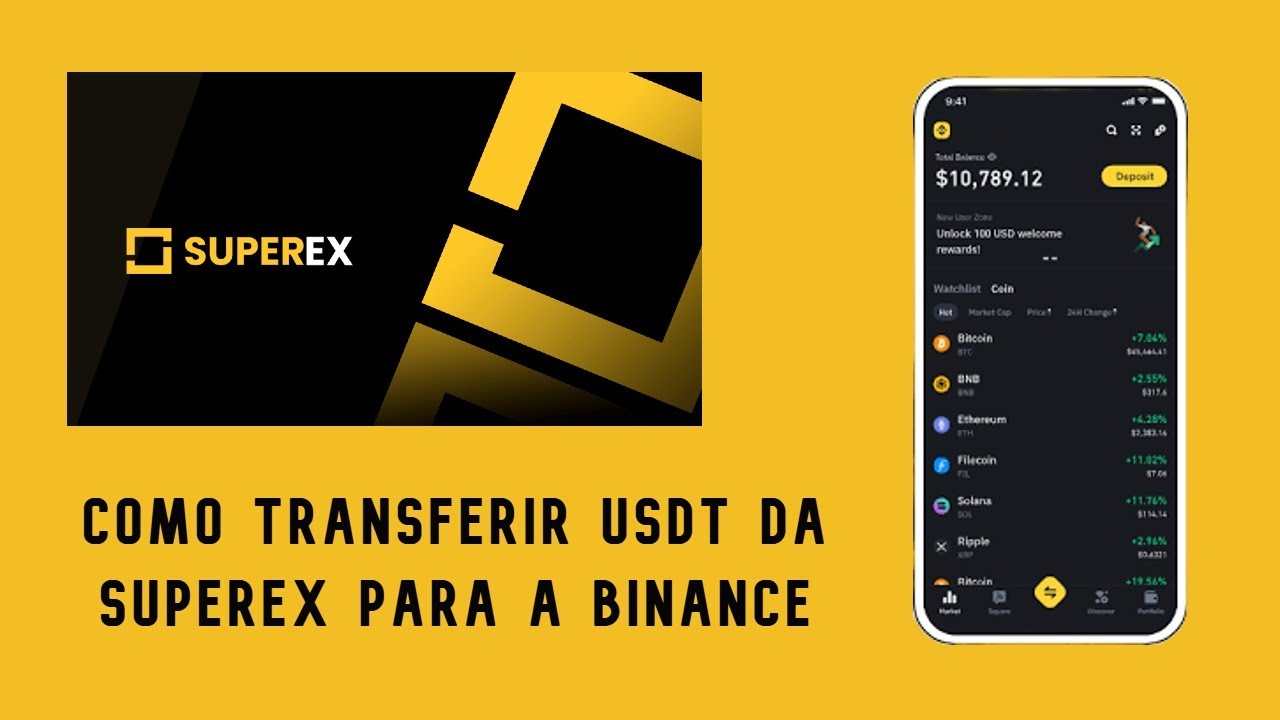 Como transferir USDT da Superex para a Binance - YouTube