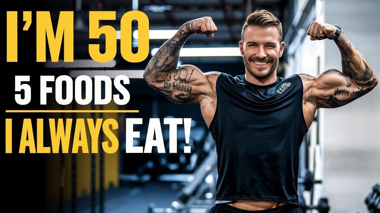 David Beckham (50) still looks 25 🔥 I EAT 5 FOODS & Don't Get Old - YouTube