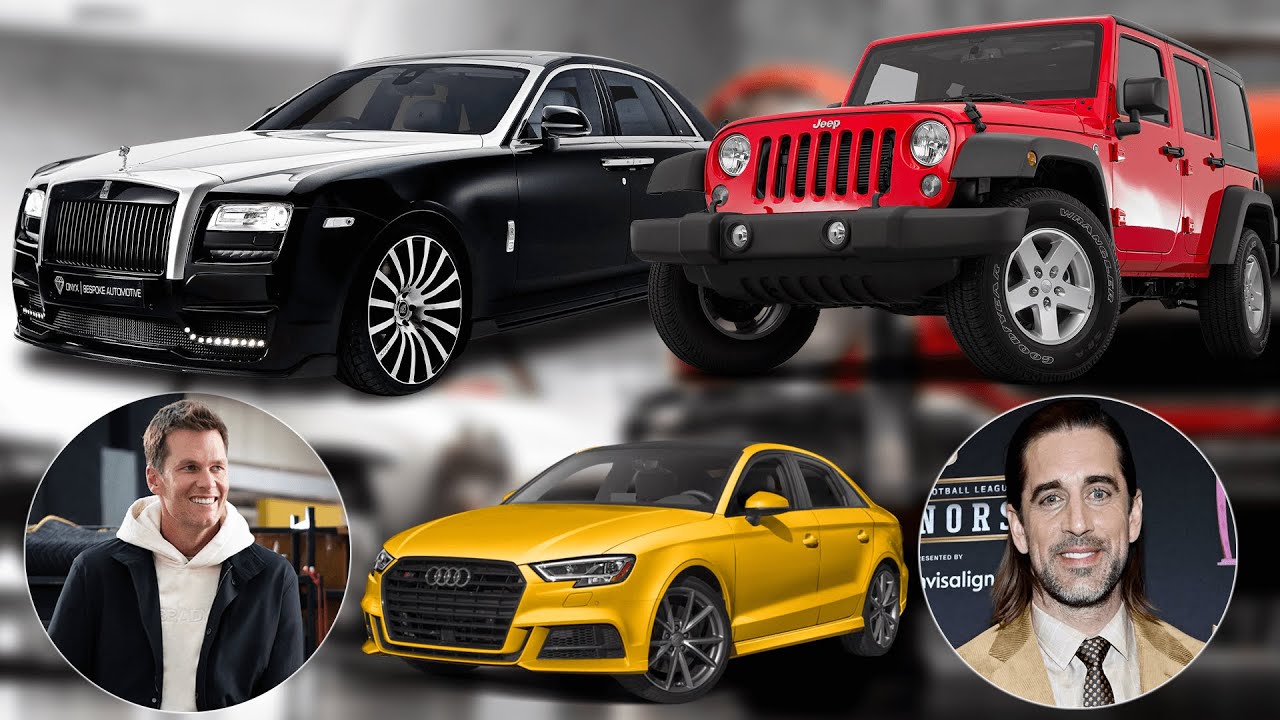 Tom Brady vs Aaron Rodgers car collection - YouTube