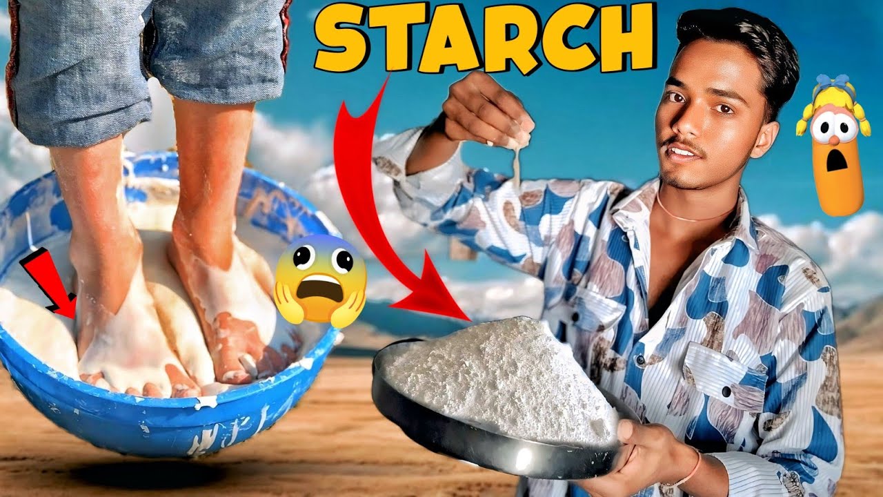 How to make starch / स्टार्च बनाना 🧼 - YouTube