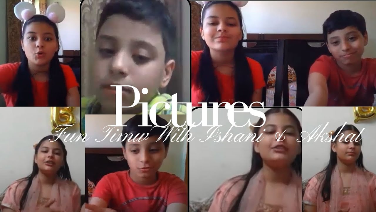 A few pictures of Ishani & Akshat. // Fun time with Ishani & Akshat ...