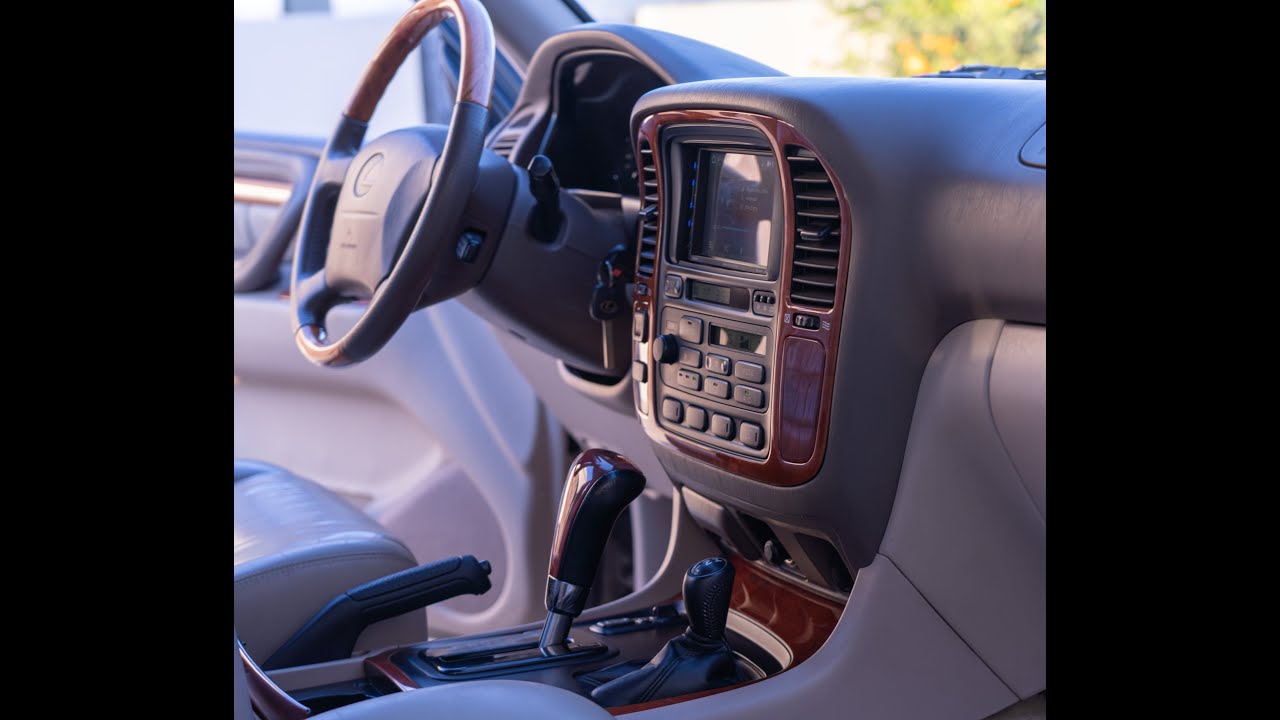 2000 Lexus LX470 Interior Feature Video for Bring a Trailer Listing ...