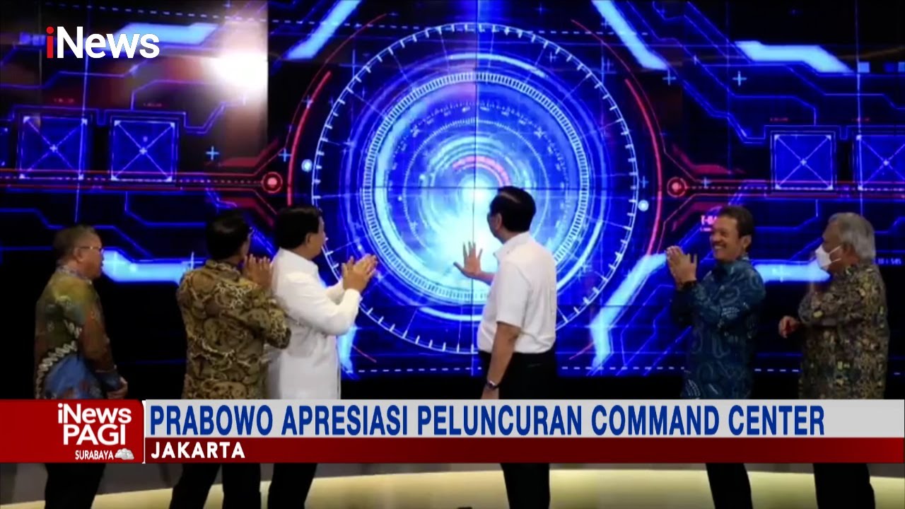 Menhan Hadiri Peluncuran Command Center KKP di Jakarta #iNewsPagi 02/10 ...