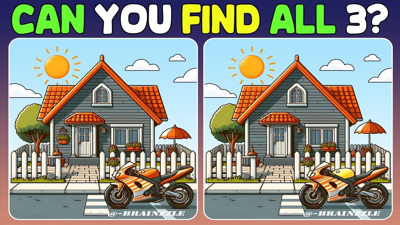 Spot The Differences in 90 seconds : Super Challenge To Prove Your IQ ...