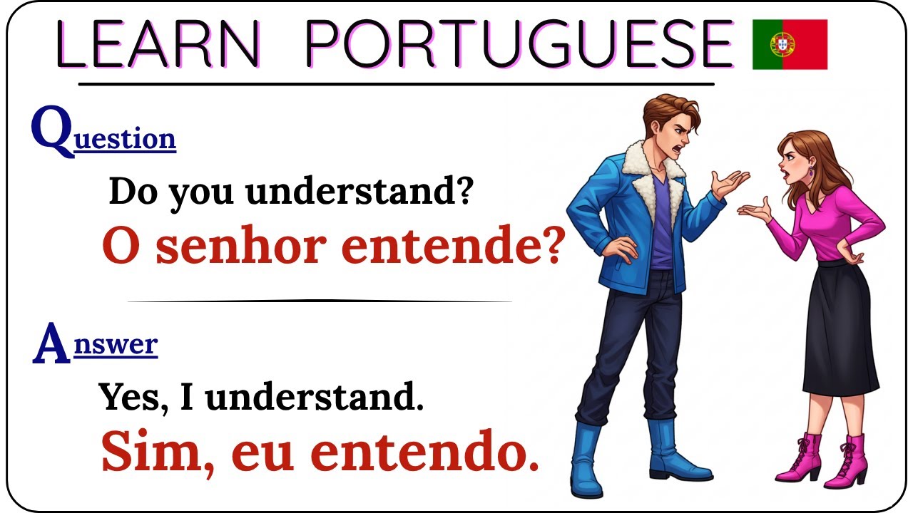 Portuguese Conversations between 2 (two) Friends | Learn to Speak ...