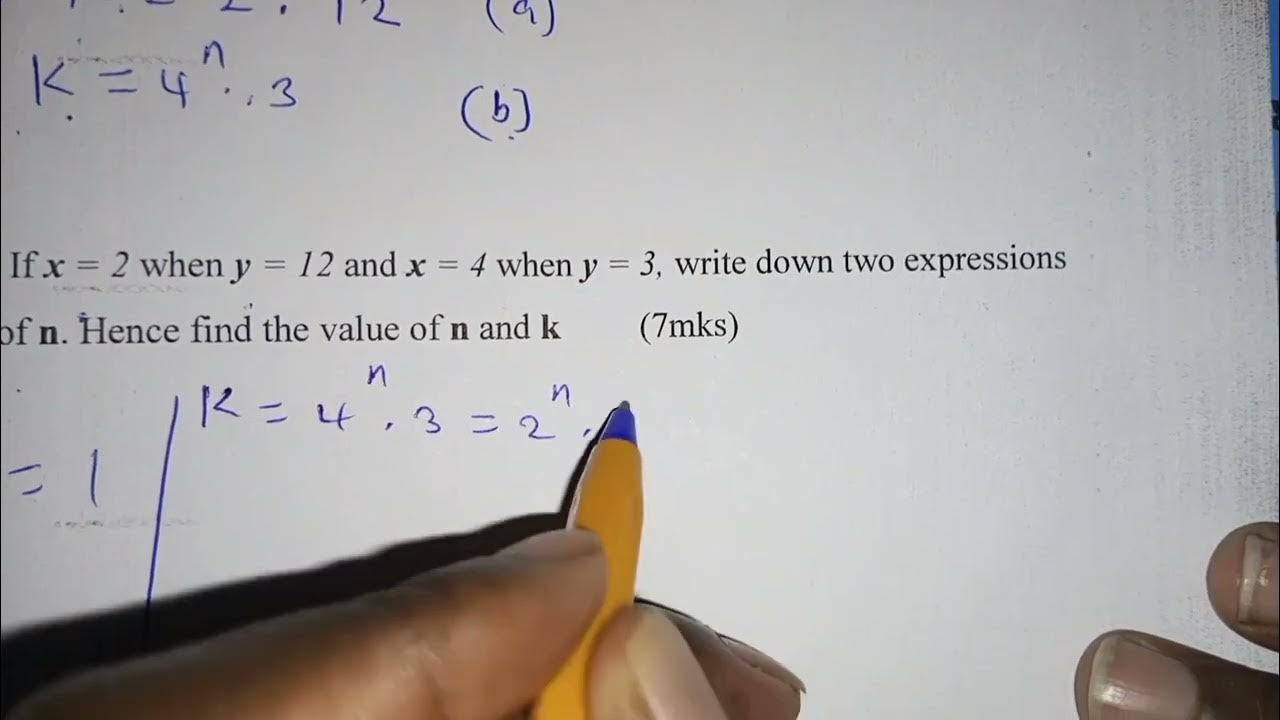 How to formulate formula and solve equation using the given information ...