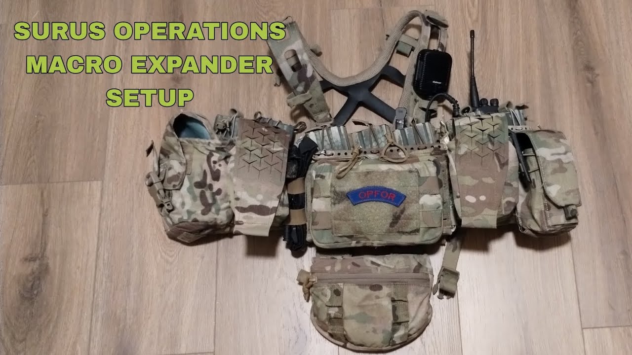 Surus Operation Macro Expander Leader's Setup (Crye Precision Airlite ...