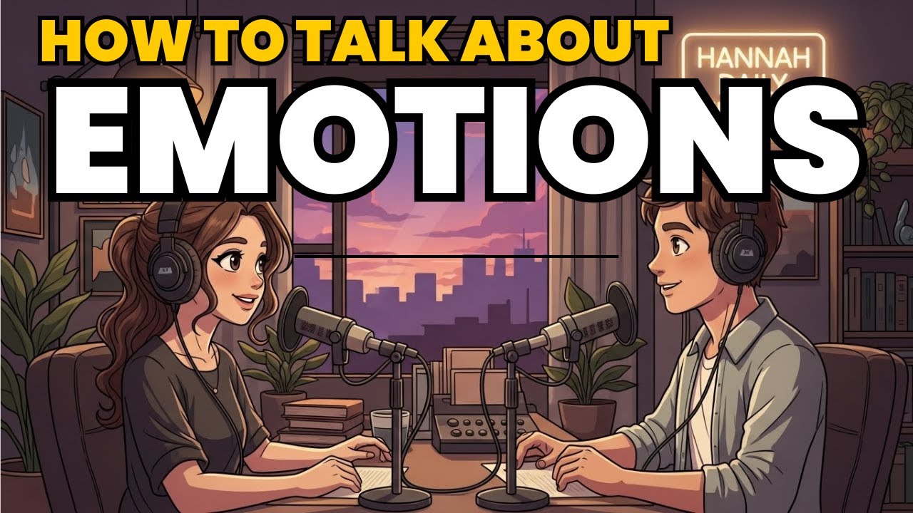 How to Talk About Emotions in English | | Learn English with Real ...