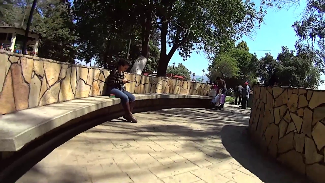 Ensenada parque Revolución zona centro - YouTube