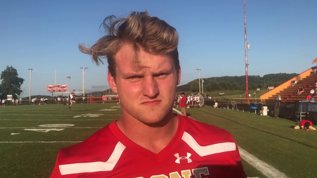 Charlie Cole, Daniel Boone running back - YouTube