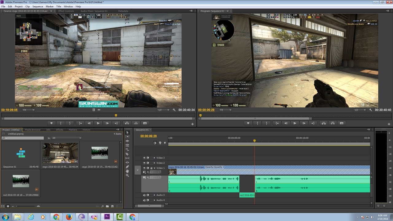 Adobe Premiere Pro CS6 - editare sunet - YouTube