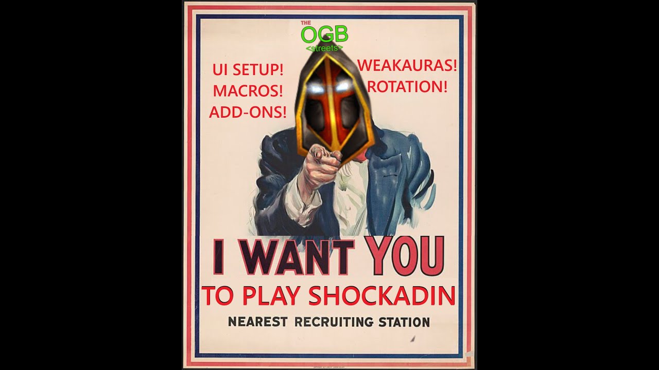 Shockadin Useful Macros & Add-ons, Weakauras, UI Setup and Rotation ...