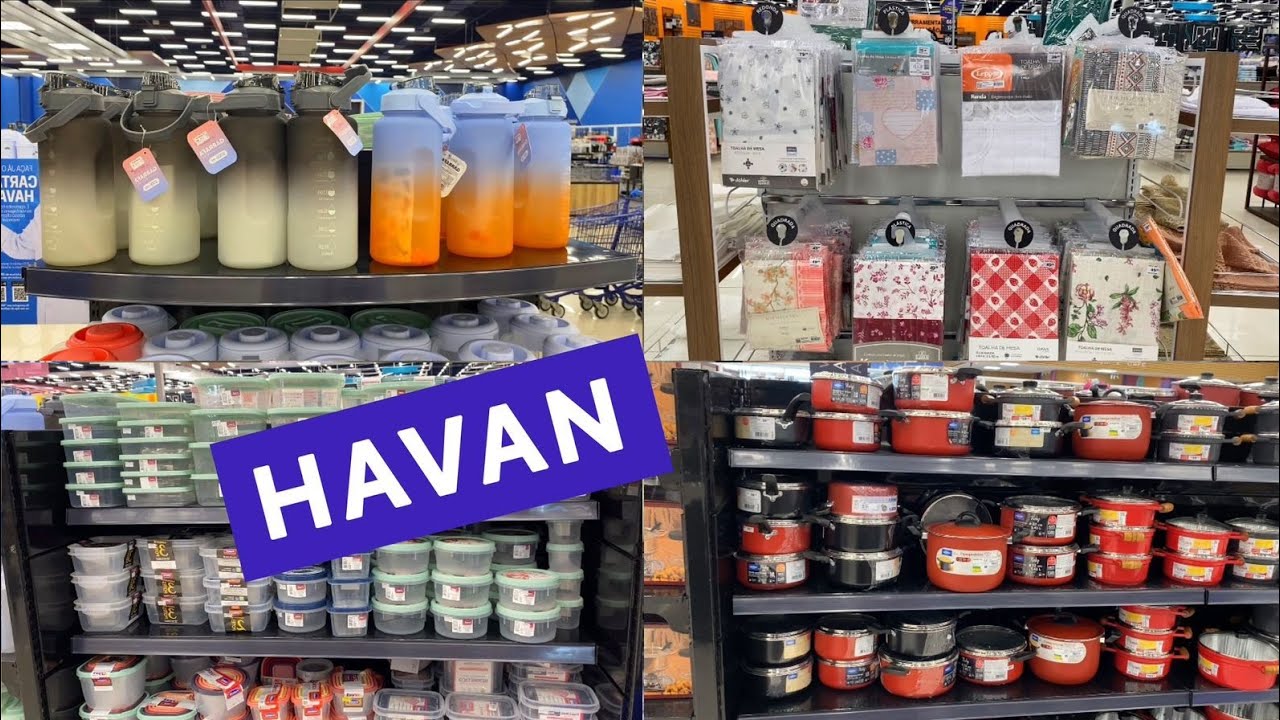 TOUR PELA LOJA HAVAN - YouTube