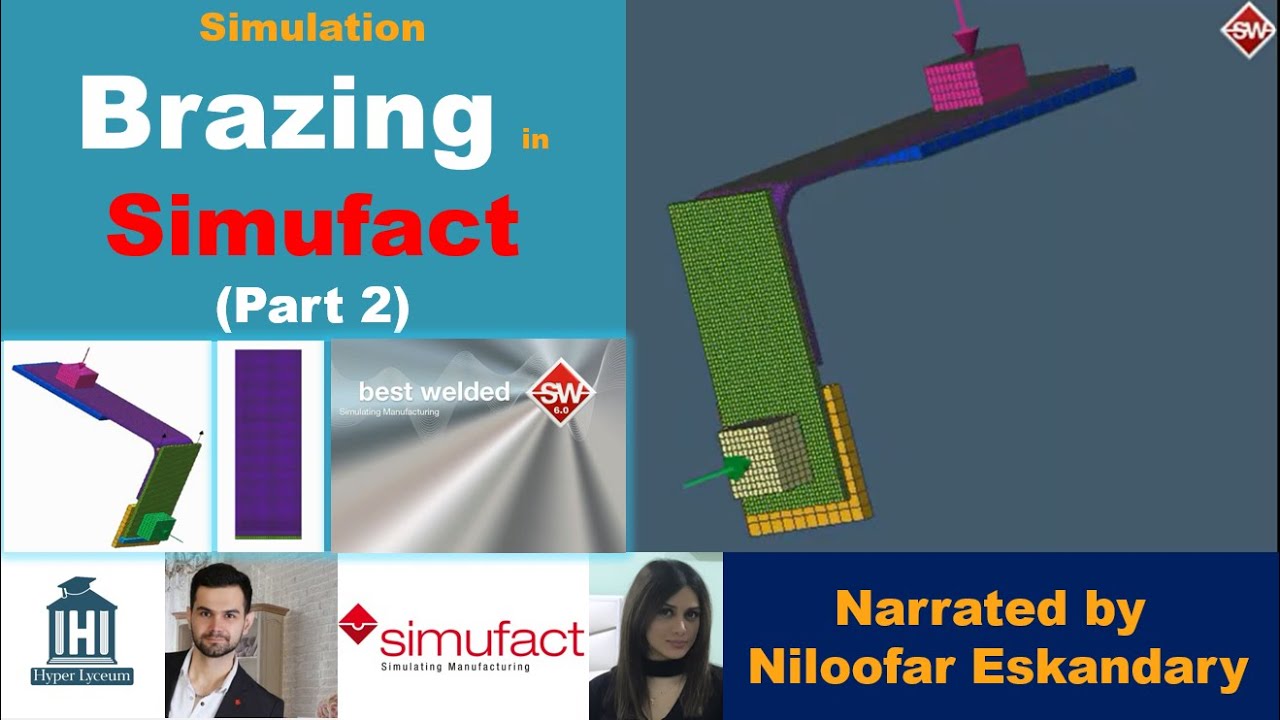 Simulation of the Brazing Process in Simufact Welding (part 2) - YouTube