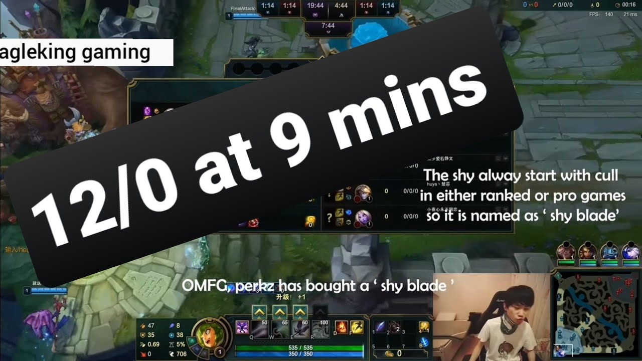 perkz/doinb bot lane make enemy open mid at 7 mins - YouTube