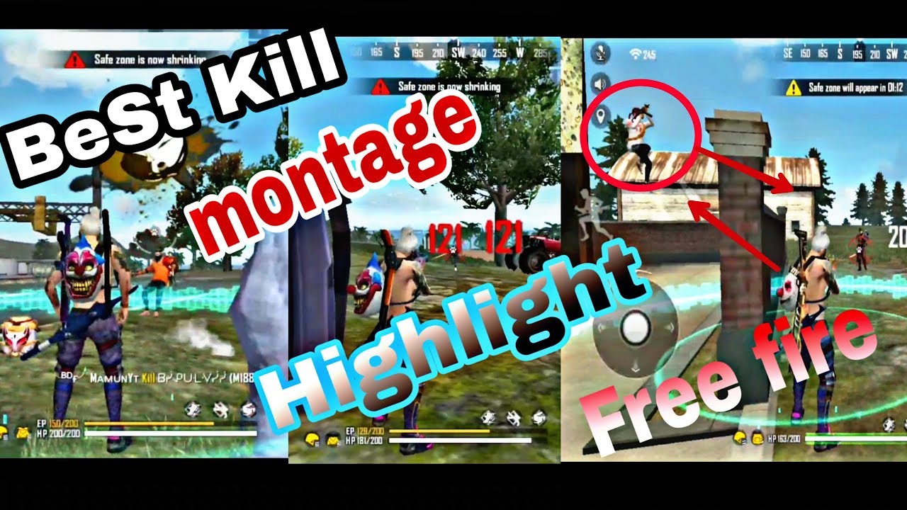 [Gaming Mamun] best kills Highlight । Free fire rush kill - YouTube