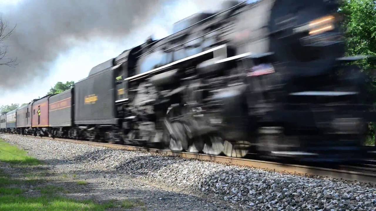 Steam Locomotive 765 2255 - YouTube