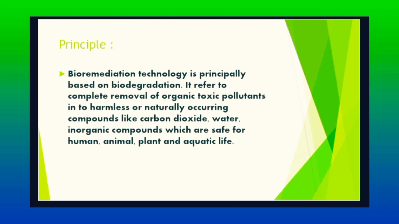 What is Bioremediation? | Objective and Principle of Bioremediation ...