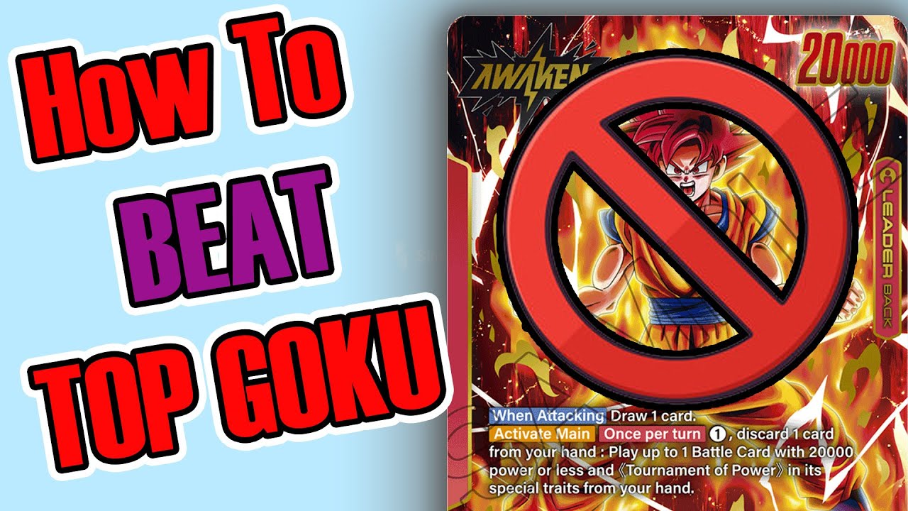 Build to Beat TOP!! How to Counter Tournament of Power Goku - YouTube