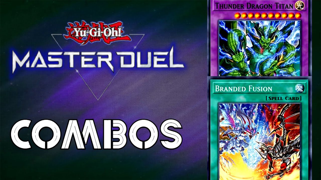 Branded Thunder Dragon COMBOS | Yu-Gi-Oh! Master Duel - YouTube