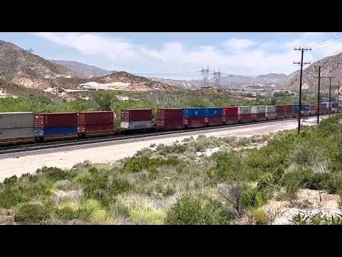 Grand Slam & Double Play! BNSF Six Pack Elephant Style! 4 Up Top, 2 Mid DPU’s! Plus Baby Power ...