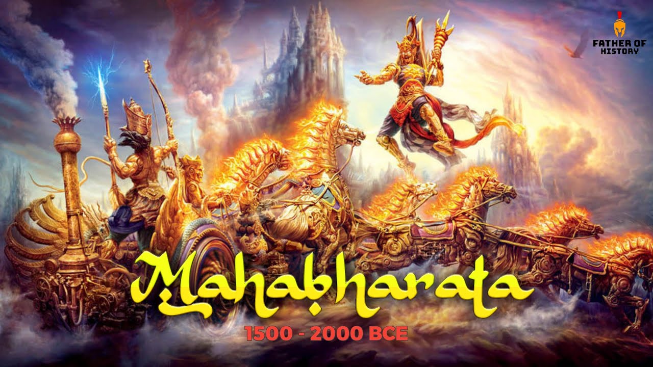 Ancient Indian Epic - Mahabharata - India Mythology - Father of History ...