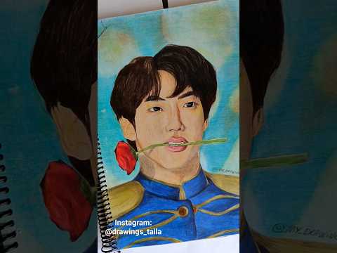 Desenho Jin do BTS #drawing #desenho #jin #bts #btsjin
