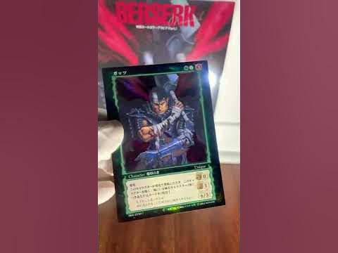 Berserk TCG BK4-23 Guts gacha foil - YouTube