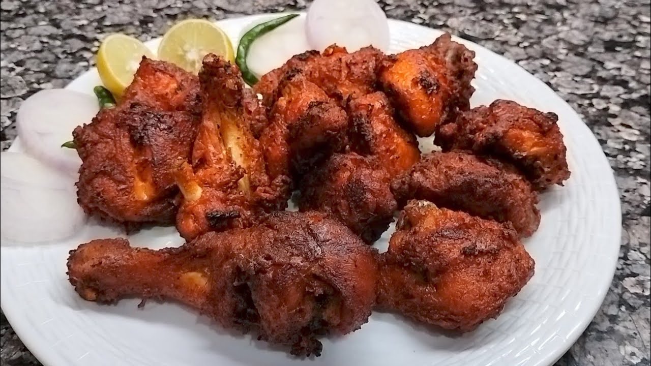 || Chicken Fry Recipe || Simple And Tasty Chicken Fry || Soft Juicy And ...