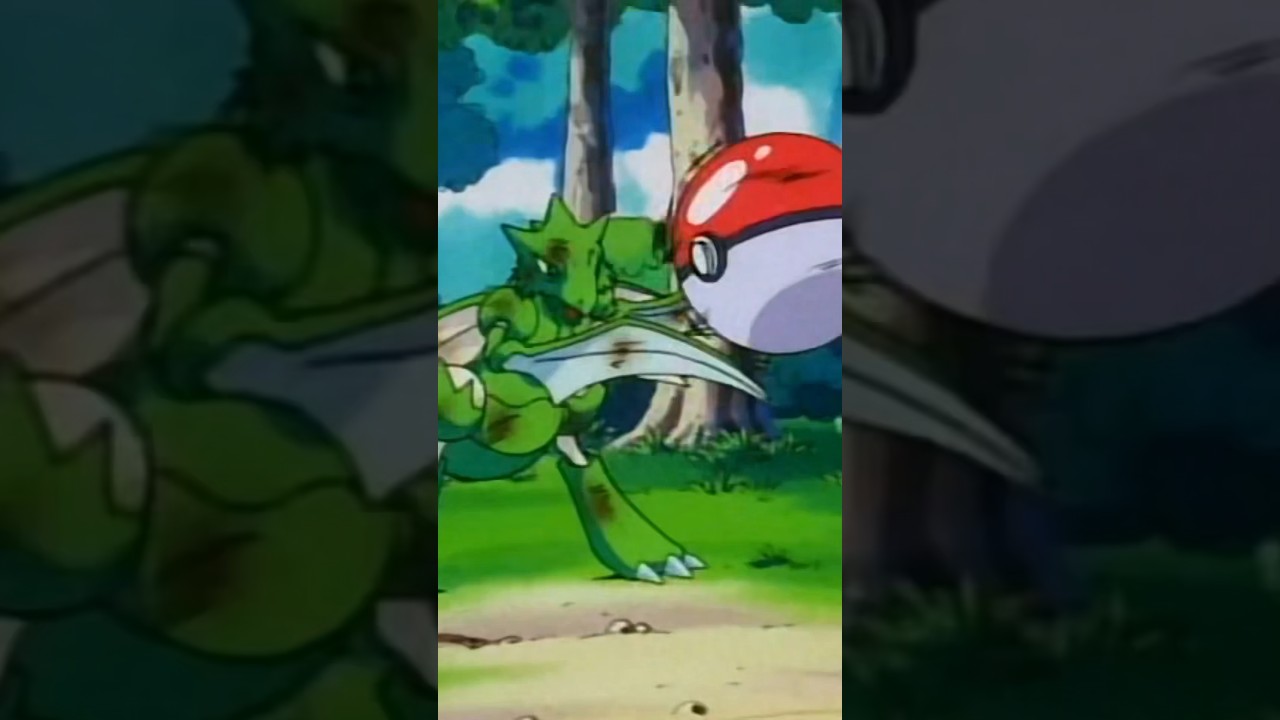 Ash Ketchum’s SCYTHER? #shorts #pokemon #anime - YouTube