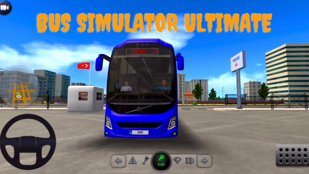 Bus simulator ultimate 🚌| volvo 9800 | android game play | ios games # ...