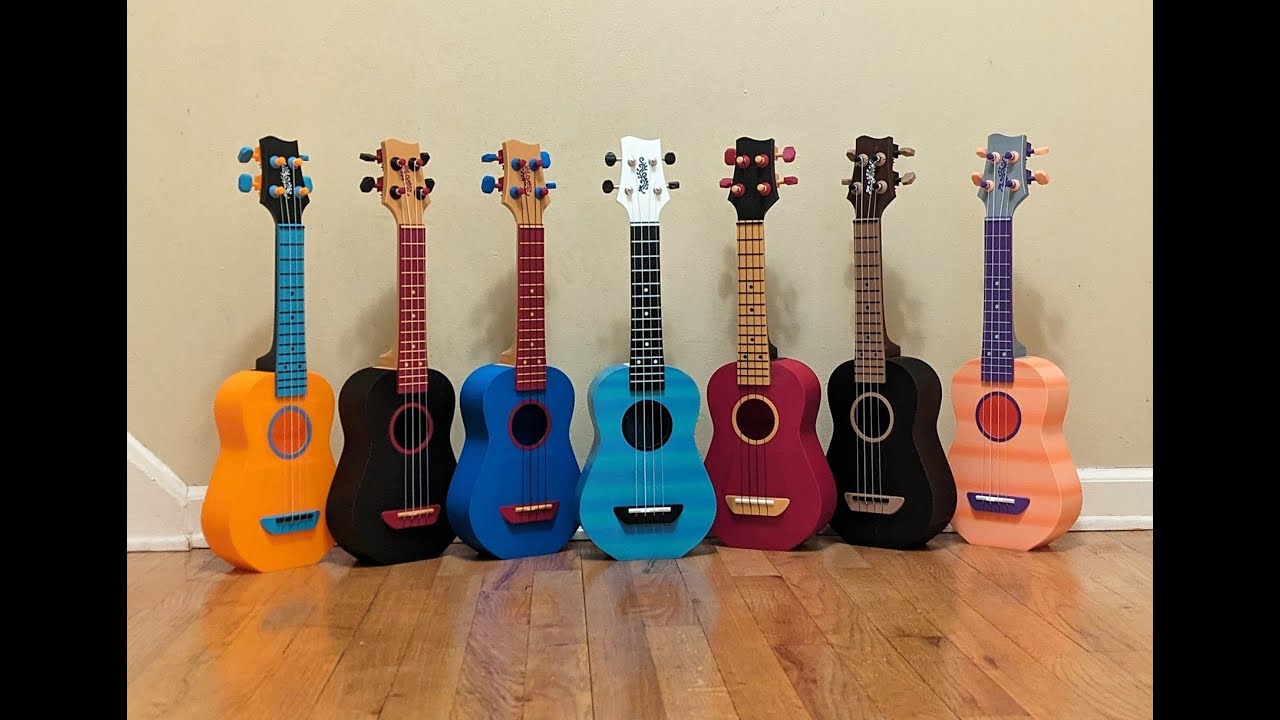 Ukology - sound demo and build instructions for 3D printed ukulele ...