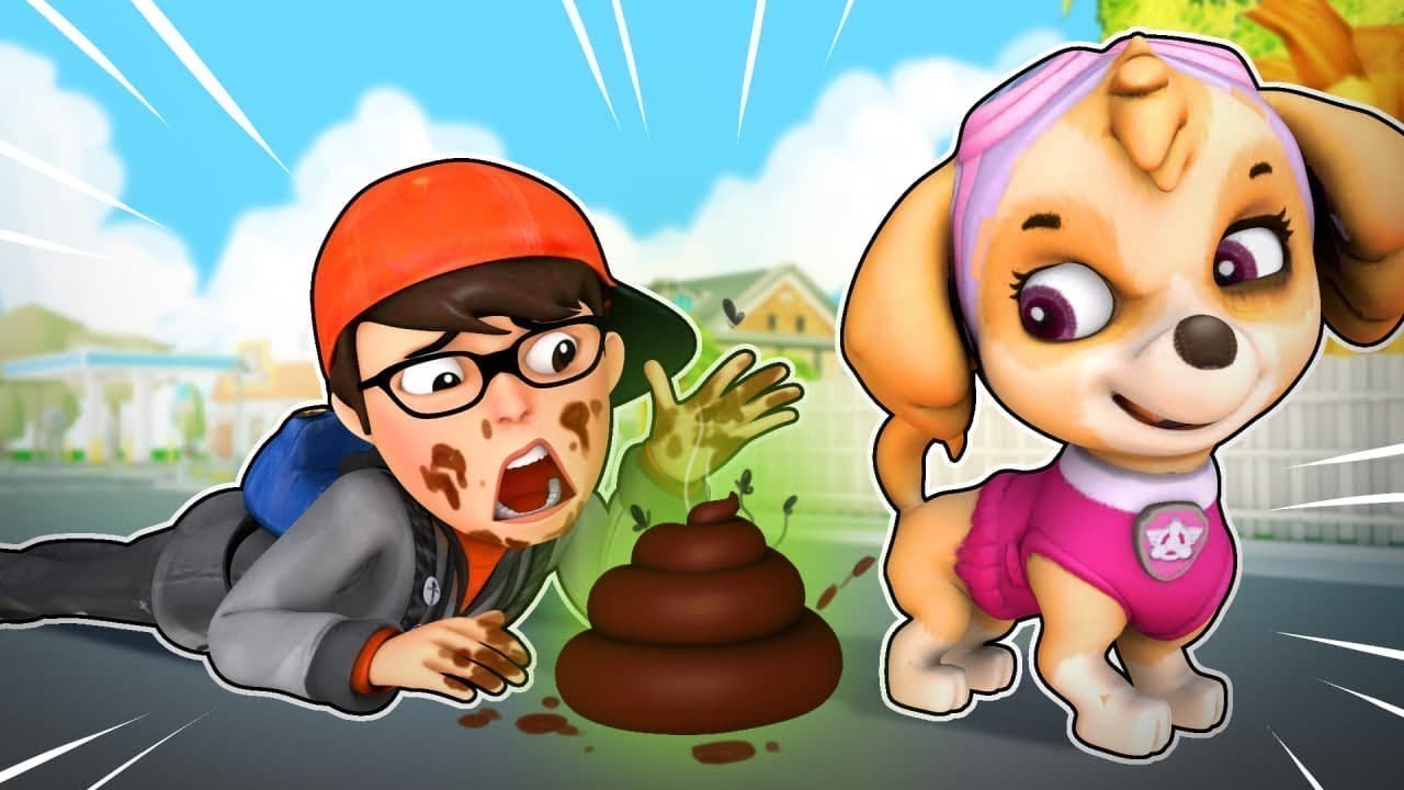 Paw Patrol Troll Nick with Poop - Paw Patrol Prank - Scary Teacher 3D | Funny Animation - YouTube
