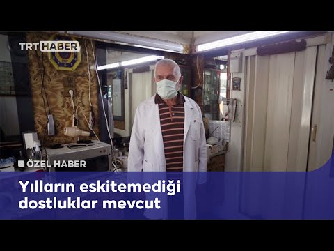 70 yıldır dostlukların ayakta tuttuğu berber