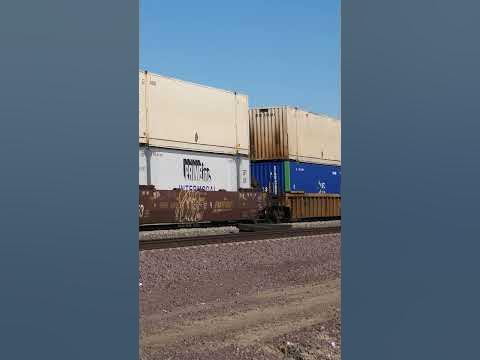 BNSF 6958 WB INTERMODAL FREIGHT 2-13-2023 - YouTube