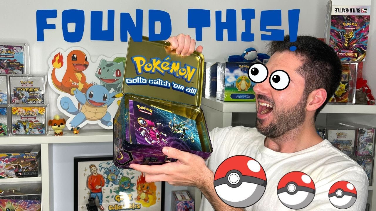WE FOUND AN OLD POKEMON STASH!! - YouTube