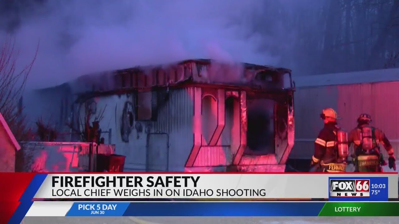 Local fire chief talks firefighter safety after Idaho shooting - YouTube
