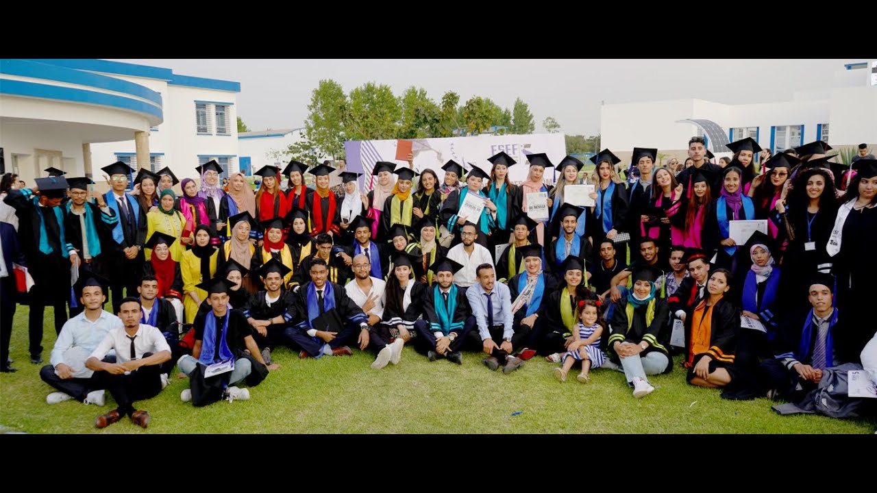 la cérémonie de remise de diplômes - ESEF kenitra promo 2021 - YouTube