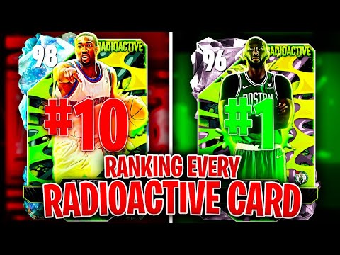 RANKING EVERY NEW RADIOACTIVE CARD FROM WORST TO BEST IN NBA 2K25 ...