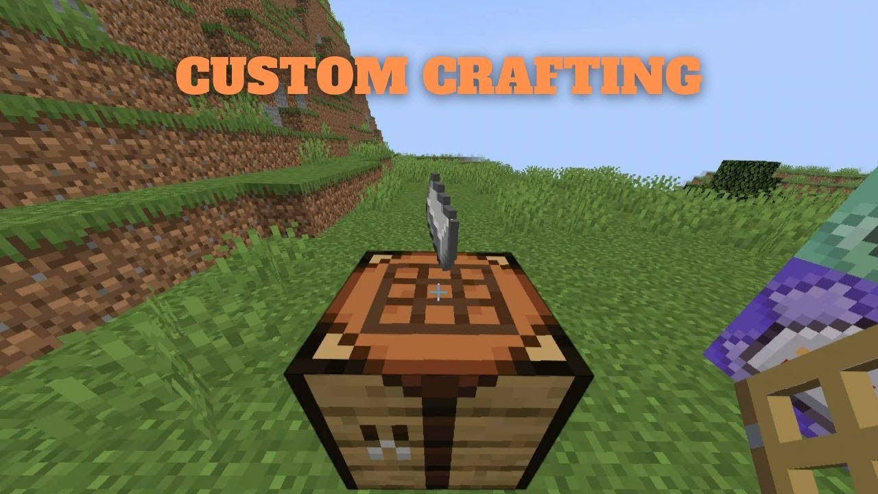 How Make CUSTOM CRAFTING RECIPES Easily - YouTube