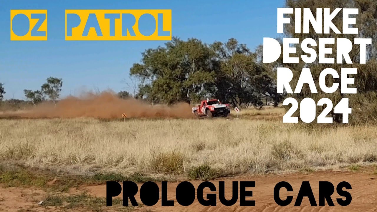 Finke desert race 2024 Prologue cars - YouTube