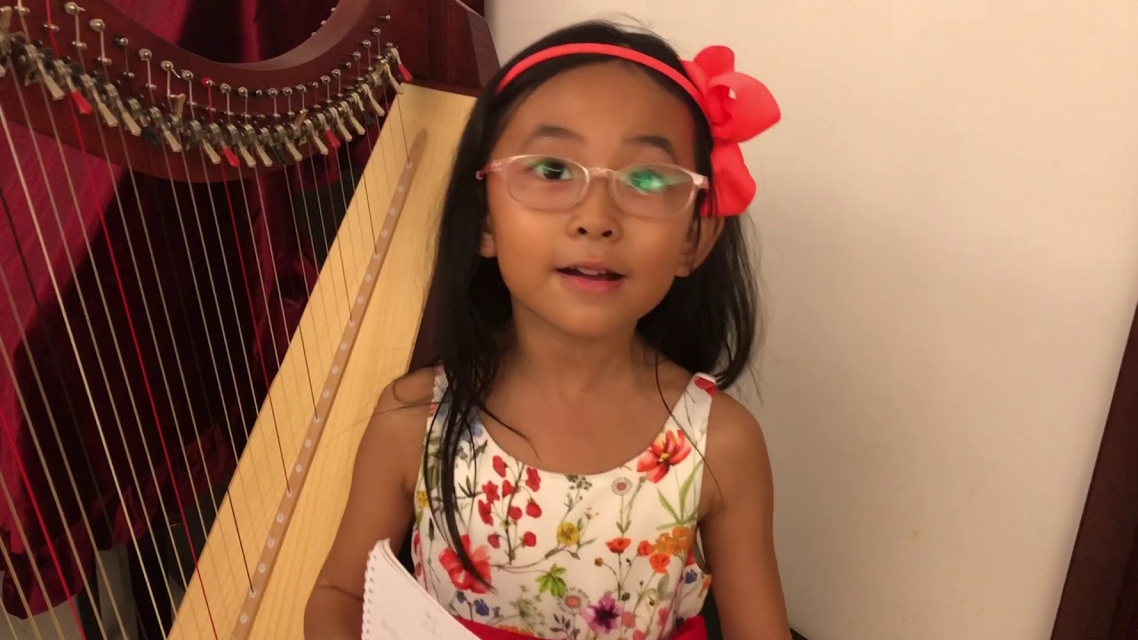 Cecilia’s music channel - harp lesson 13. - YouTube