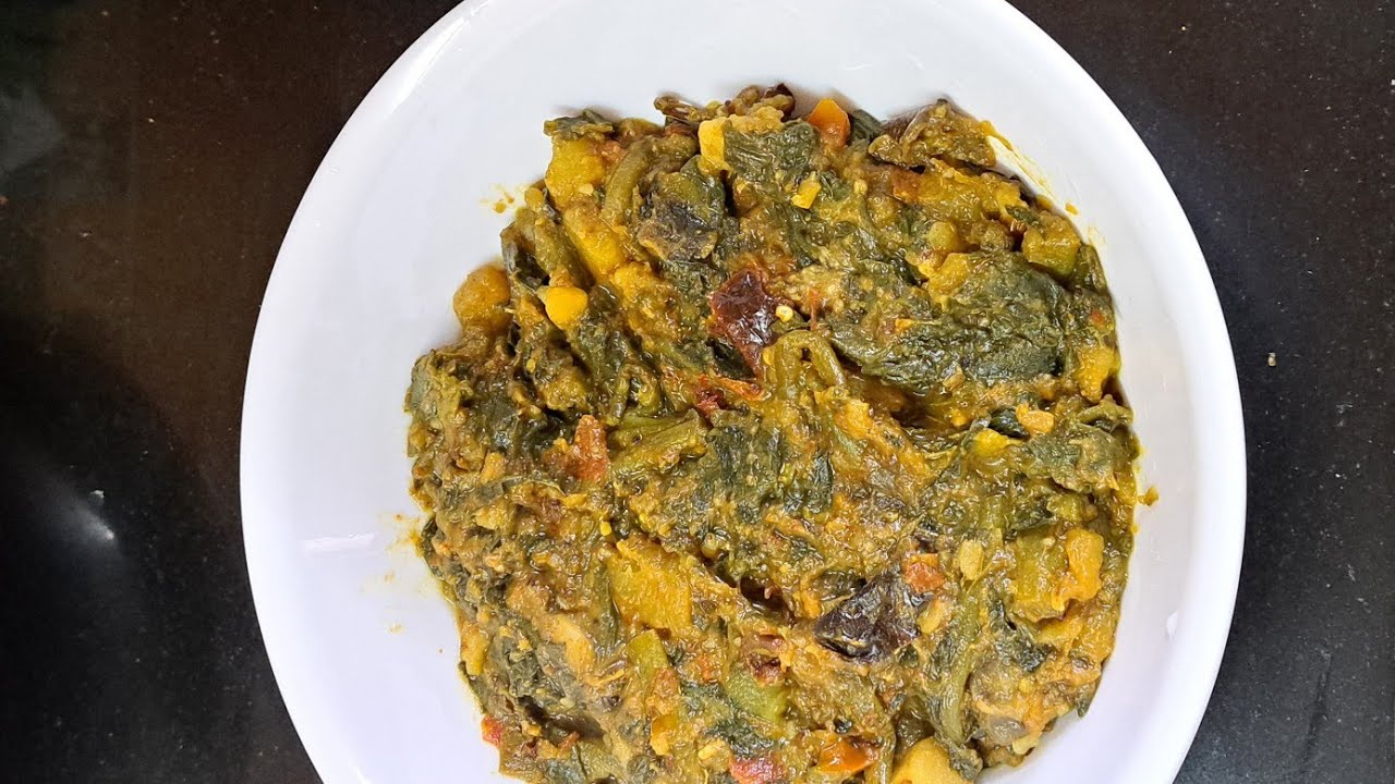 Pui Saag Ghonto || Malabar Spinach Curry || Mayalu Sabzi || Bachali ...