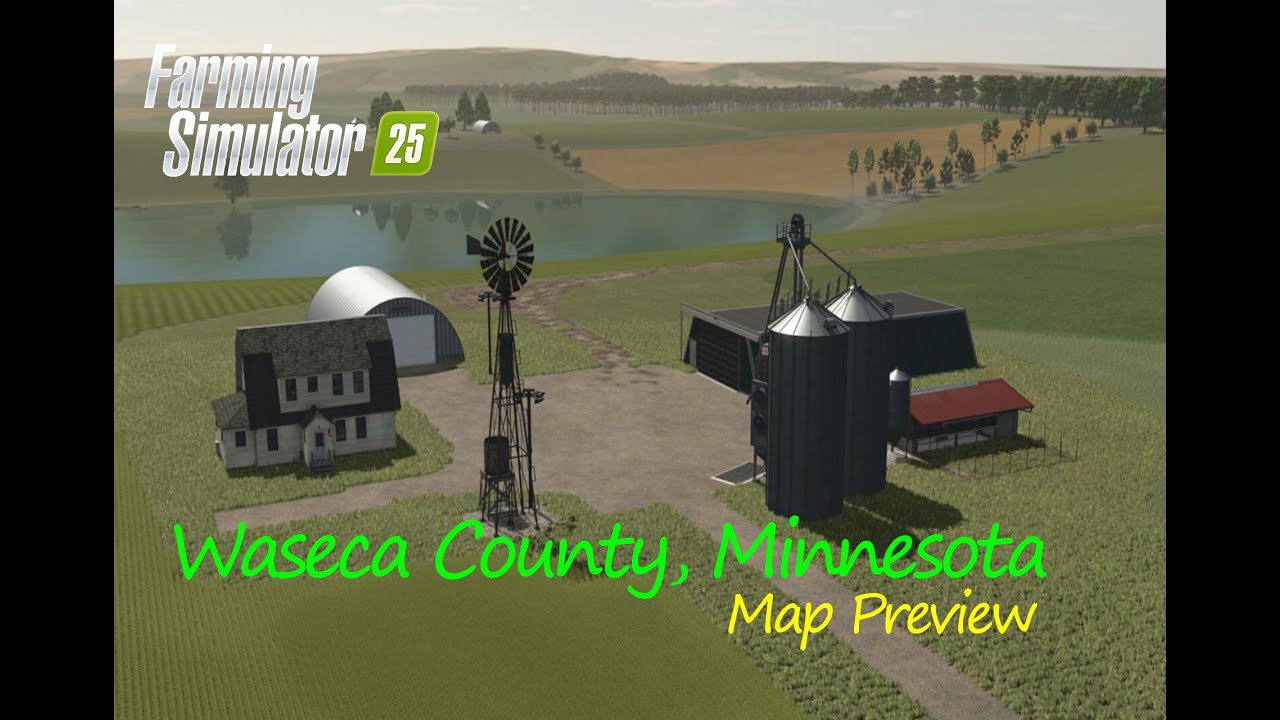 Waseca County, Minnesota Map Mod preview:The Most Authentic American ...