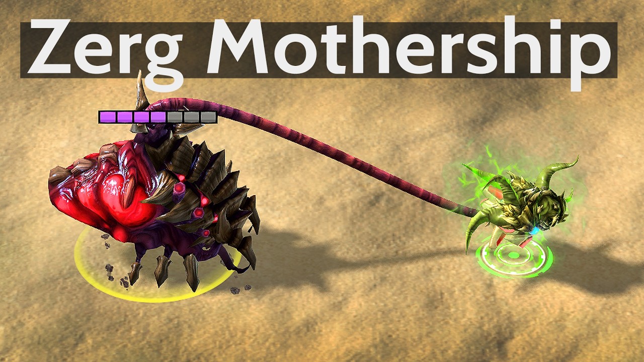 I Built a ZERG MOTHERSHIP in StarCraft 2! (Neural Parasite Gone WRONG ...