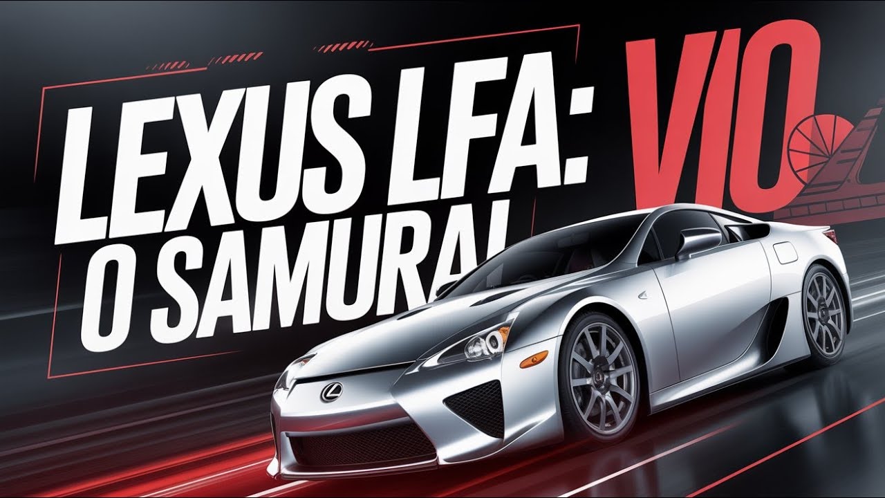 LEXUS LFA: O Samurai V10 - YouTube