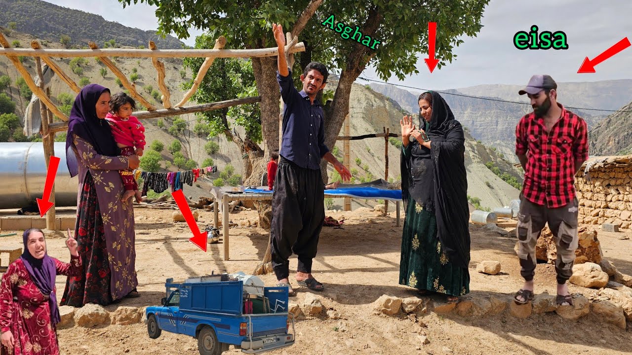 Maryam goes to visit her brother and Asghar guides Maryam.. - YouTube
