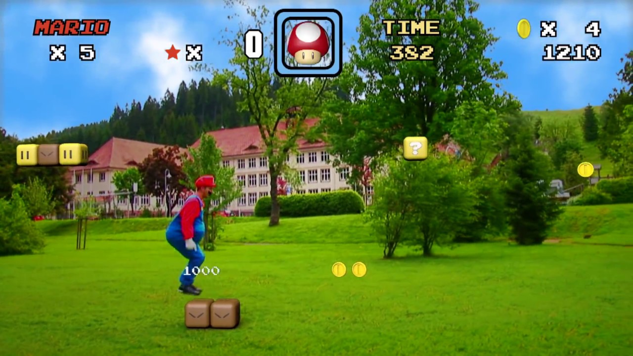 Real Life Super Mario - Black Forest Edition - Motion Graphics - YouTube