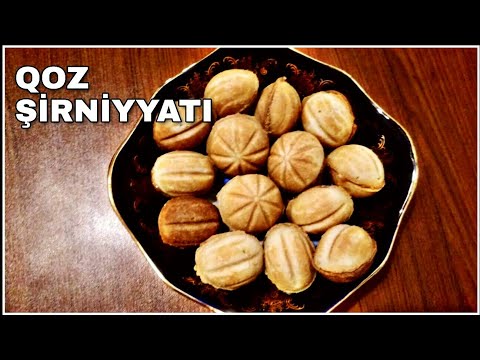 Qoz Şirniyyatinin hazirlanmasi ( Resepti ) #şirniyyat #cooking